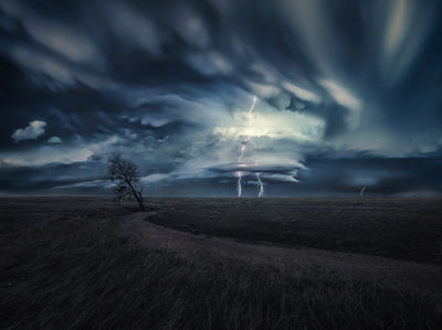Alone with the Storm | Prints | Marc Adamus Photography