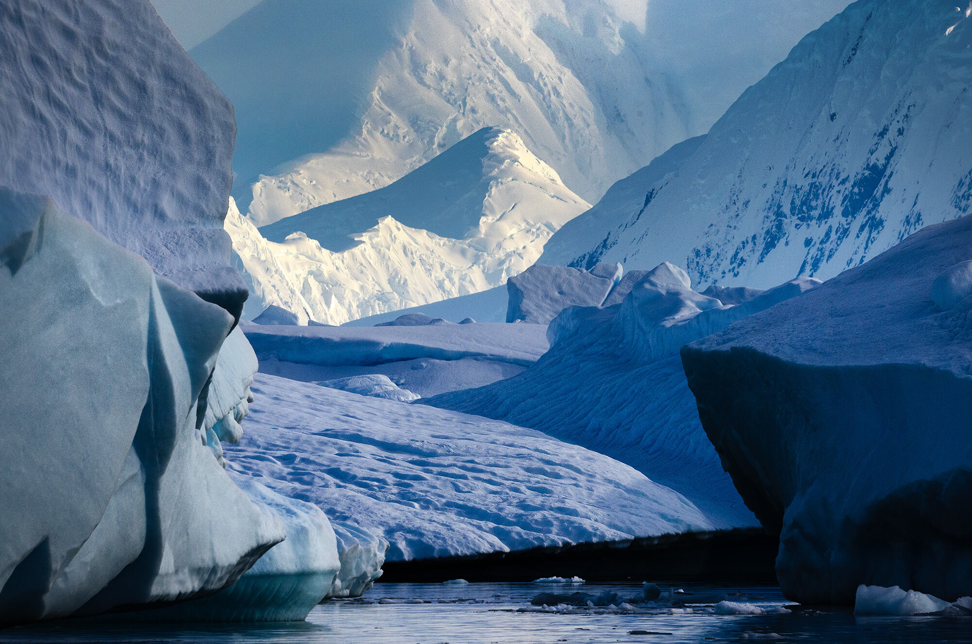 Ice Valley | Antarctica | Marc Adamus Photography