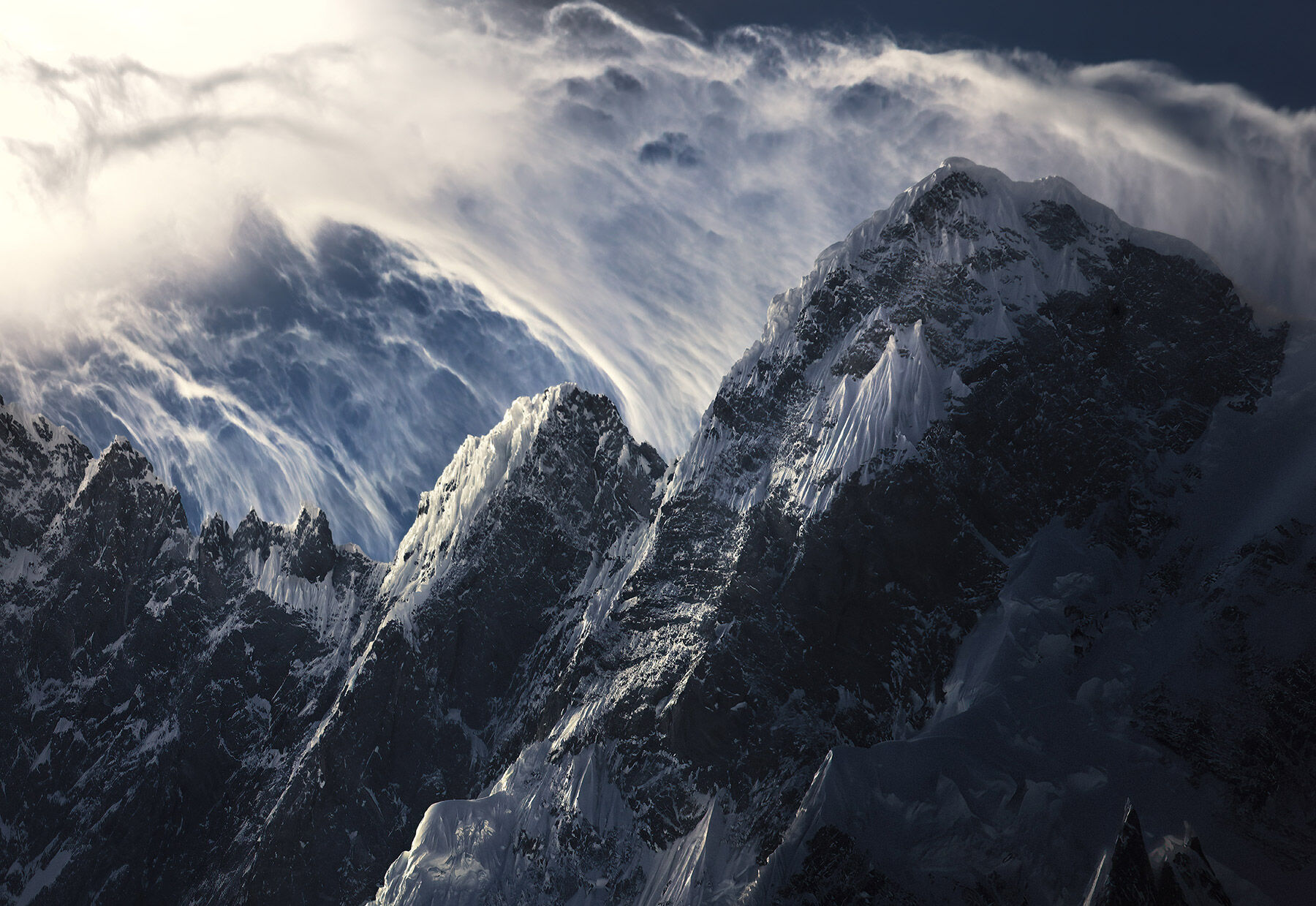 Mountain Wave | Karakoram, Pakistan | Marc Adamus Photography