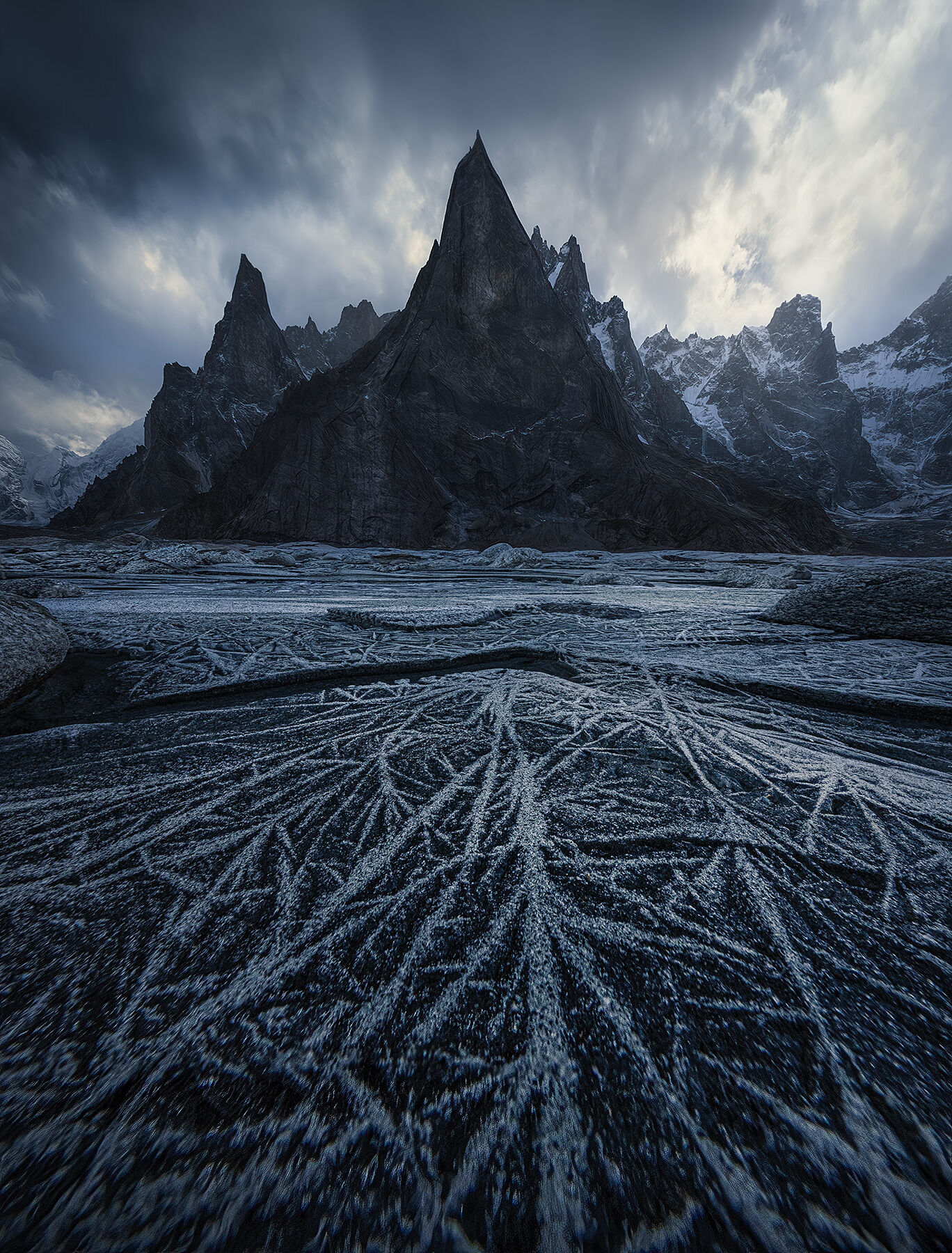 Mud Crystal | Karakoram, Pakistan | Marc Adamus Photography