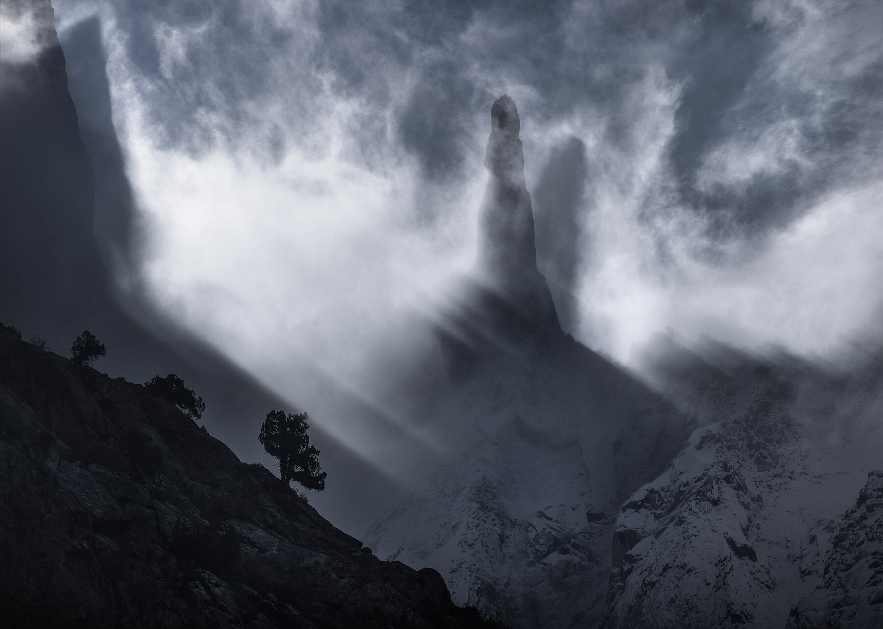 Ghost of the Tower | Karakoram, Pakistan | Marc Adamus Photography